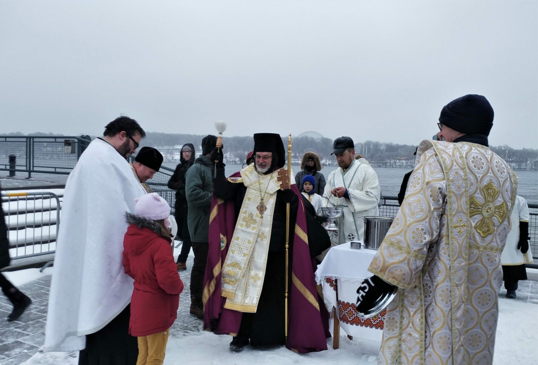Great Water Blessing Shows Solidarity With Ukraine | CNEWA Canada